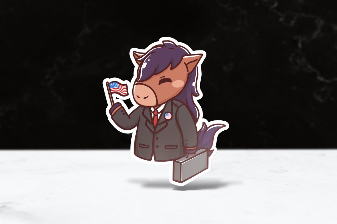 Chibi Political Science Sticker CPP Cal Poly Pomona - Etsy