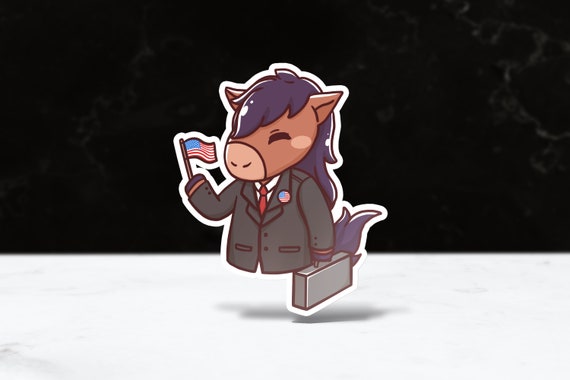 Chibi Political Science Sticker CPP Cal Poly Pomona - Etsy