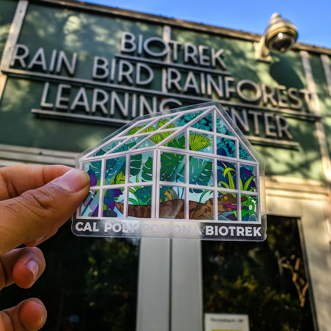 CPP BioTrek Sticker / Transparente / Cal Poly Pomona | Etsy