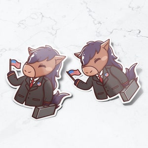 Chibi Political Science Sticker CPP Cal Poly Pomona - Etsy