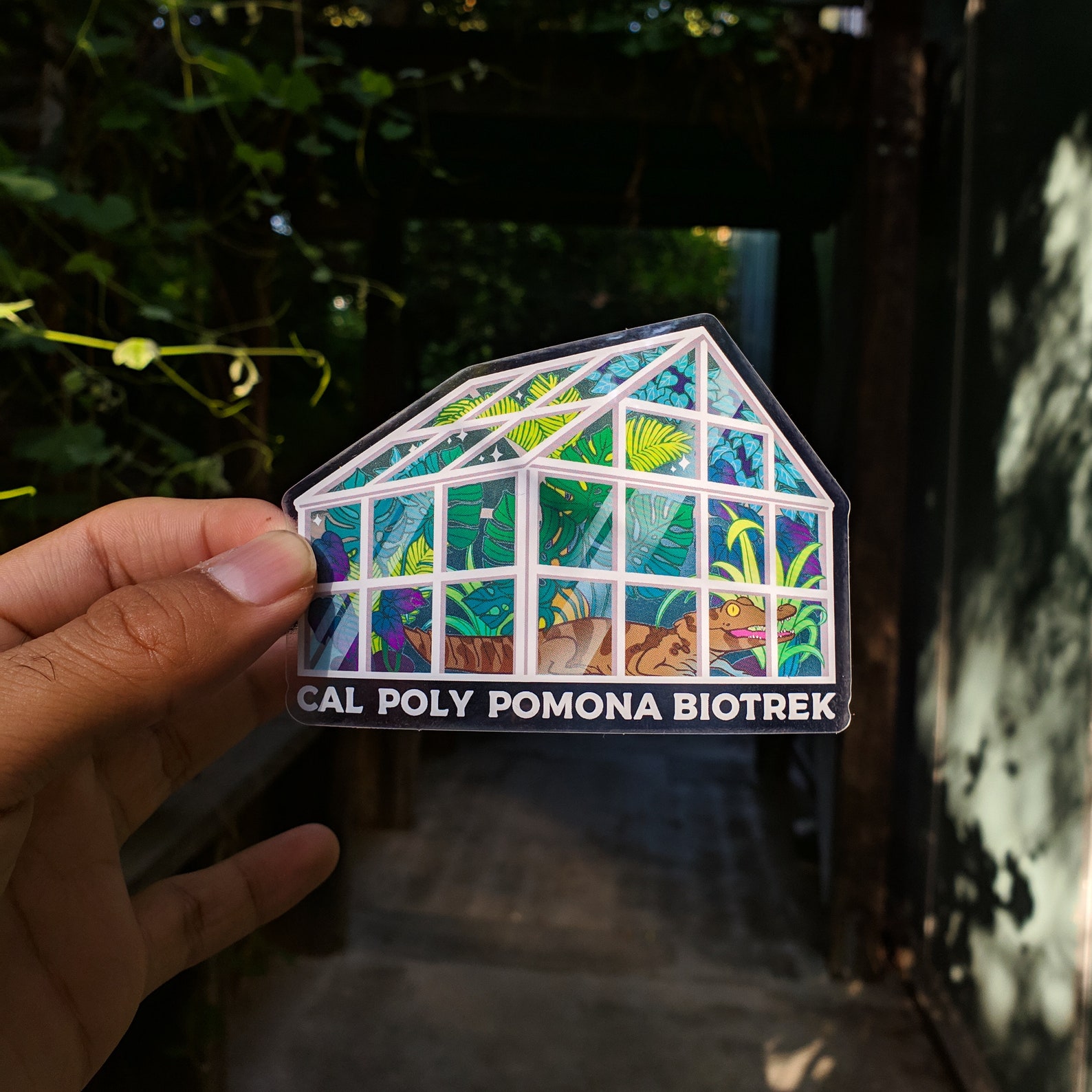 CPP BioTrek Sticker / Transparente / Cal Poly Pomona - Etsy España