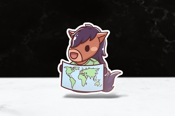 Chibi Geography Sticker CPP Cal Poly Pomona Vinyl - Etsy