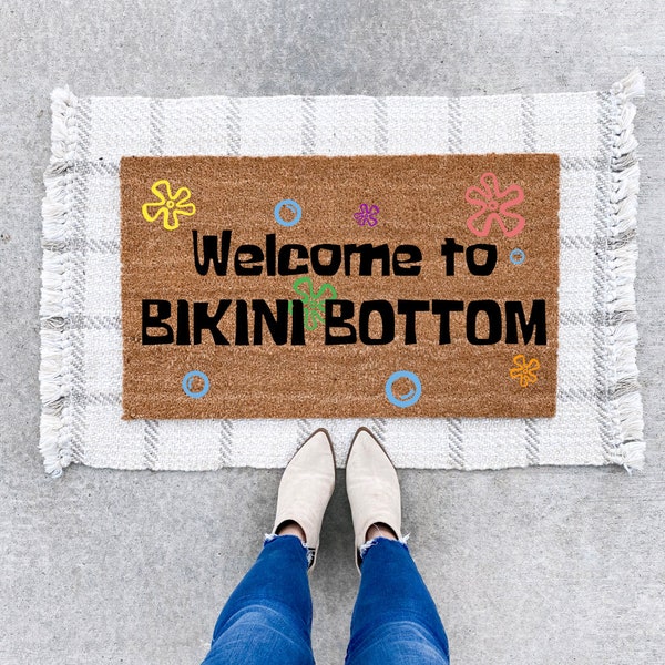 Spongebob Bath Mats - Etsy