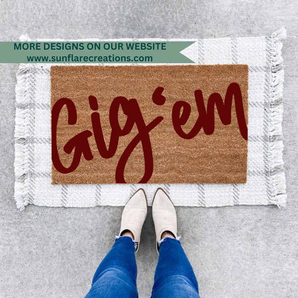 Gig Em - Etsy