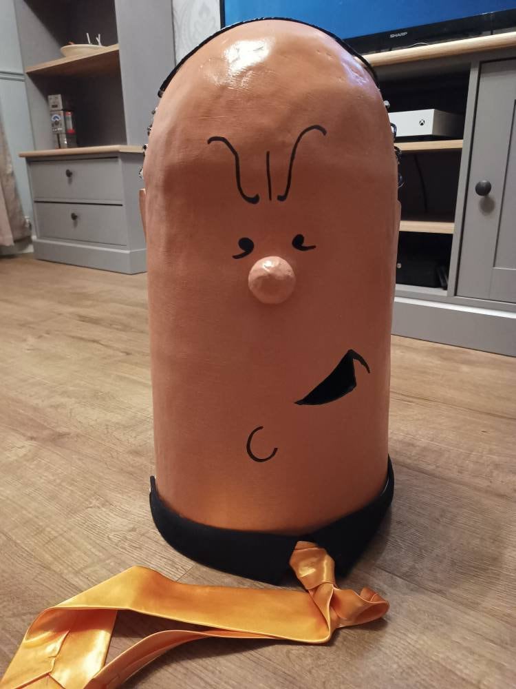 Fibreglass Roger Mellie Head Viz - Etsy