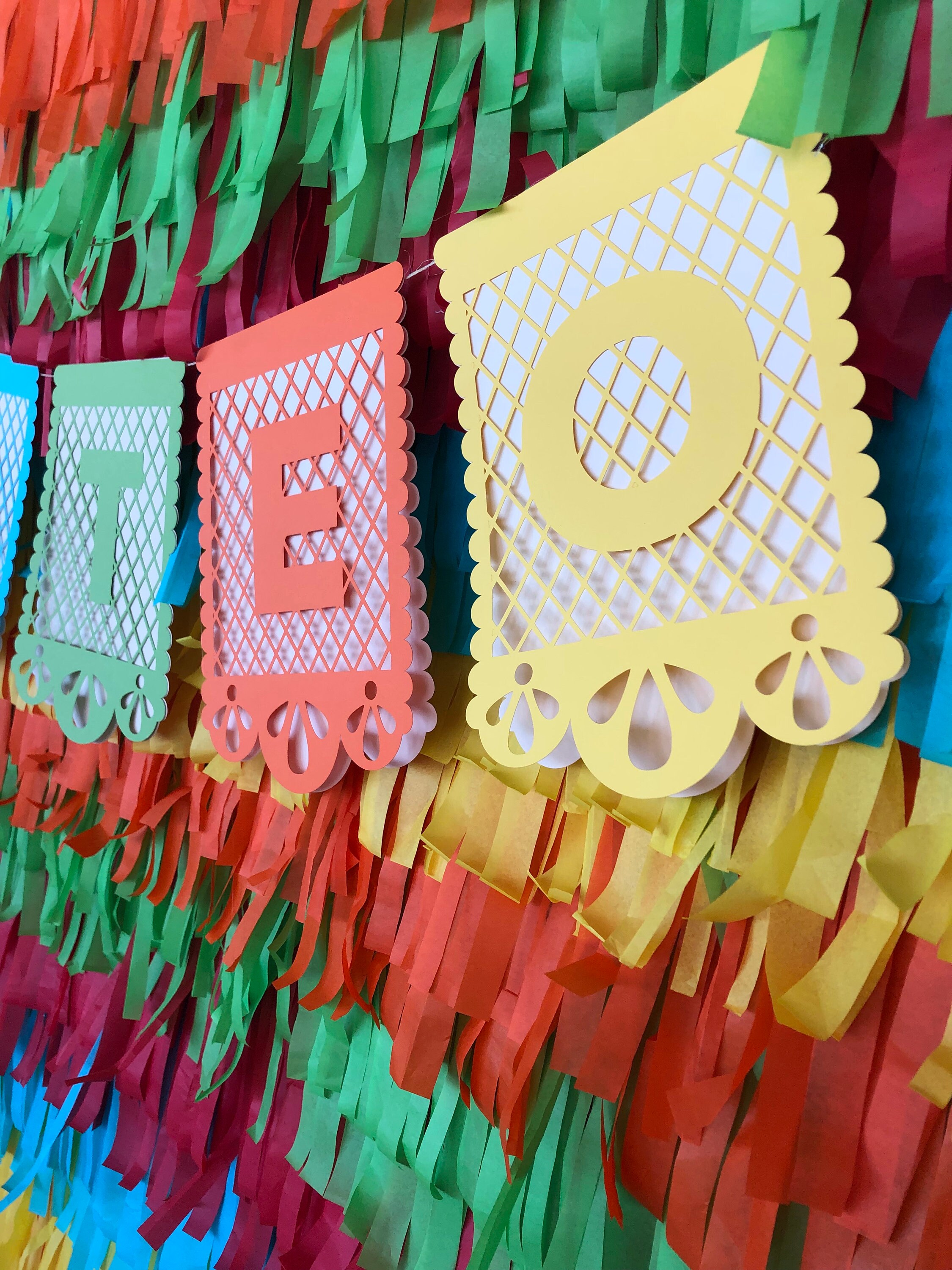 A-Z SVG Chopped Paper Banner - Etsy