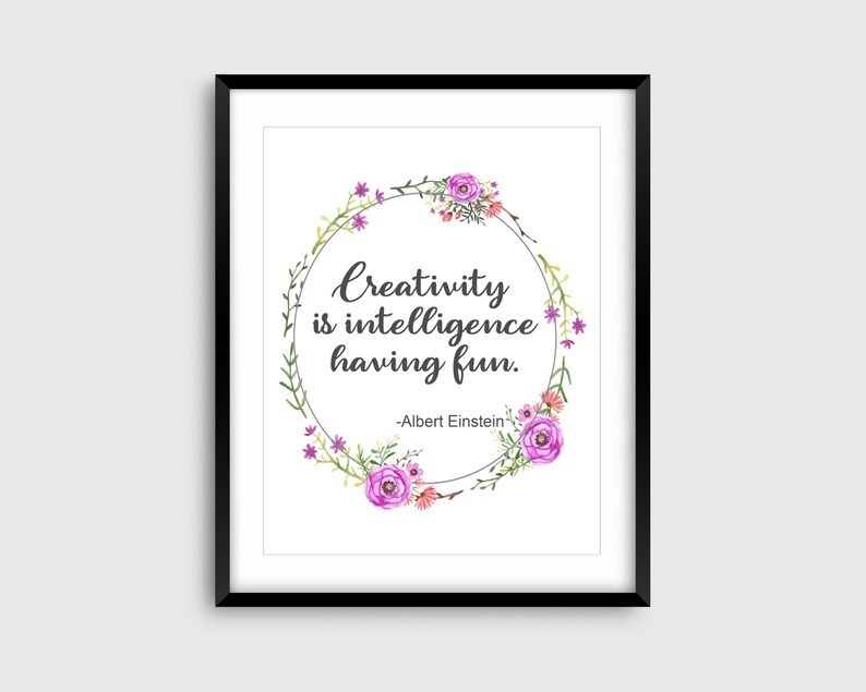 Watercolor Inspirational Art Print | Etsy