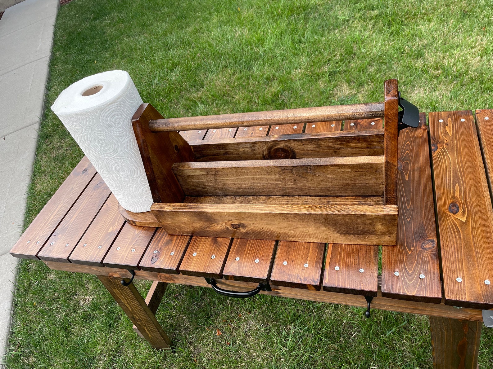 Barbecue Caddy - Grill Accessories - Beer Caddy - BBQ Gift - Etsy