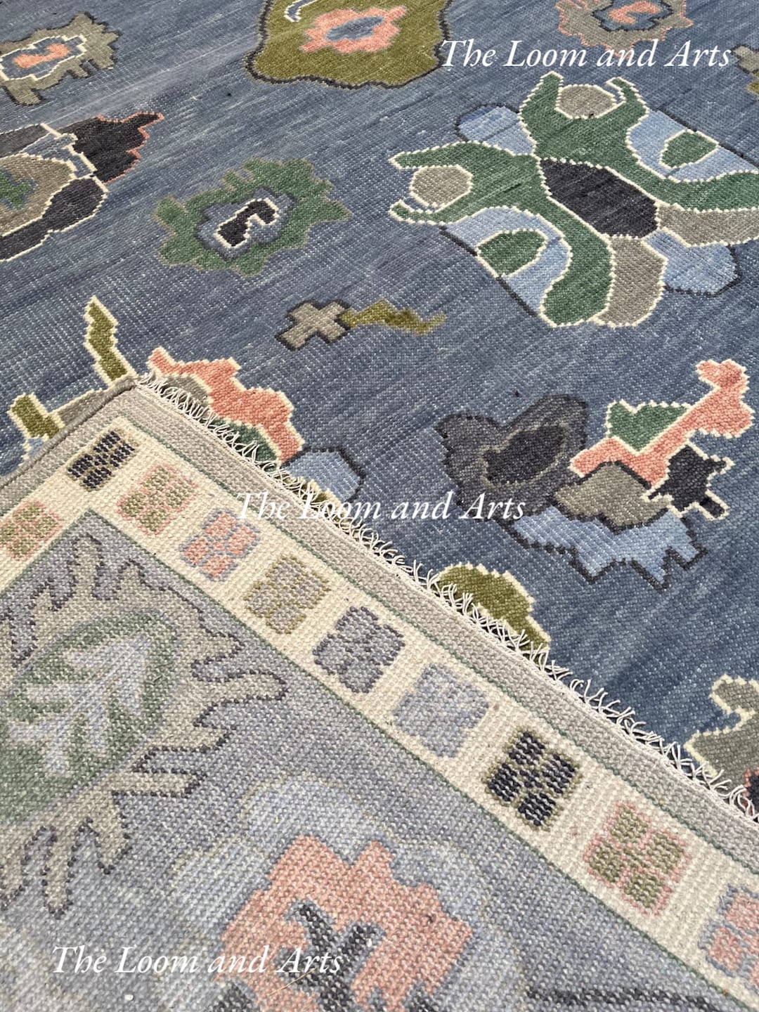 Gray Oushak Rug 9x12, Modern Area Oushak Rug, Oushak Rug 8x10, Living ...