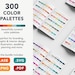 300 Color Palettes for Branding, Design, Weddings, Painting - Modern ...