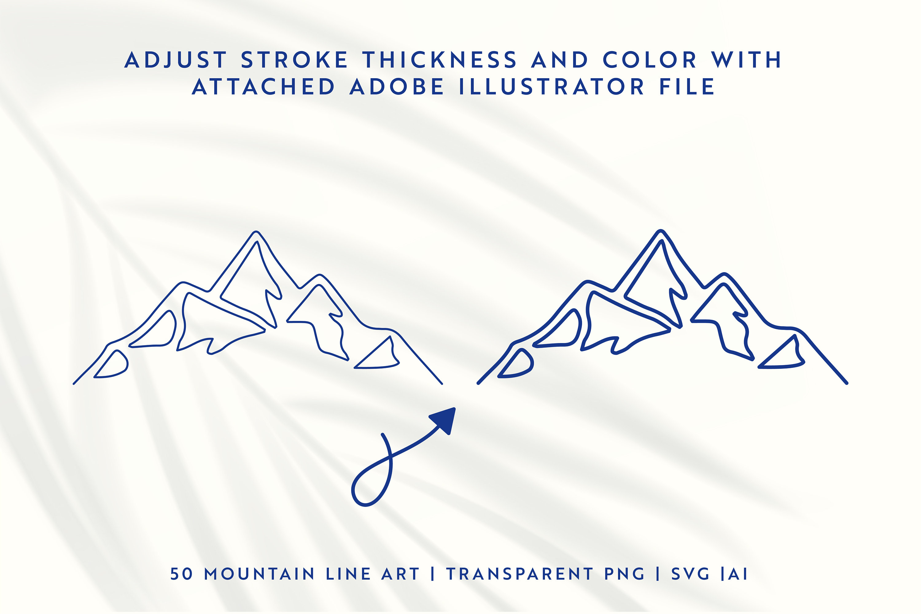 Mountain Logo Line Art Collection - Adventure Logo Templates ...