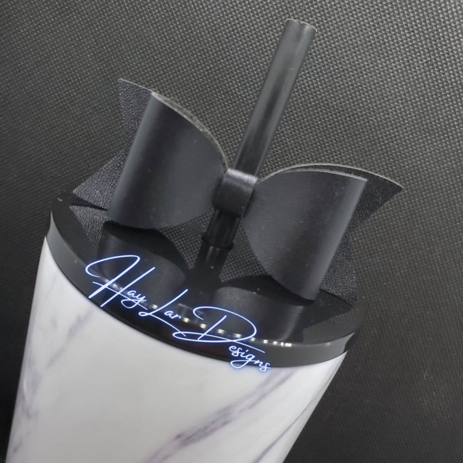 Handmade Bow Straw Topper : Solid Black | Etsy