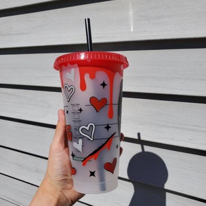 Ghostface Scream Halloween Horror Starbucks Cold Cup - Etsy