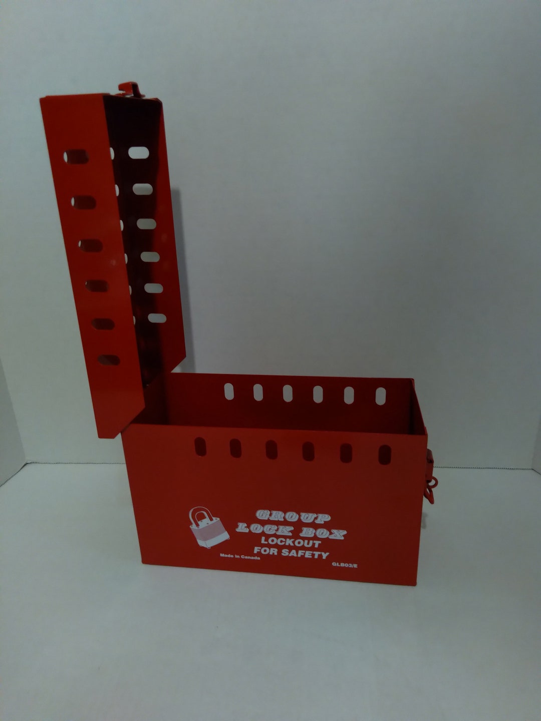 Job-site Group Lock Box GLB Lockout for Safety, Box Will Hold 12 ...