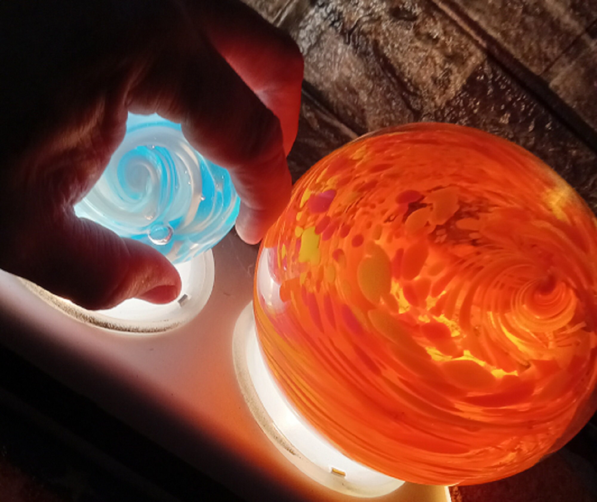 More Bigger Glass Balls, I've Got Big Balls of Glass, Bright, Colorful ...