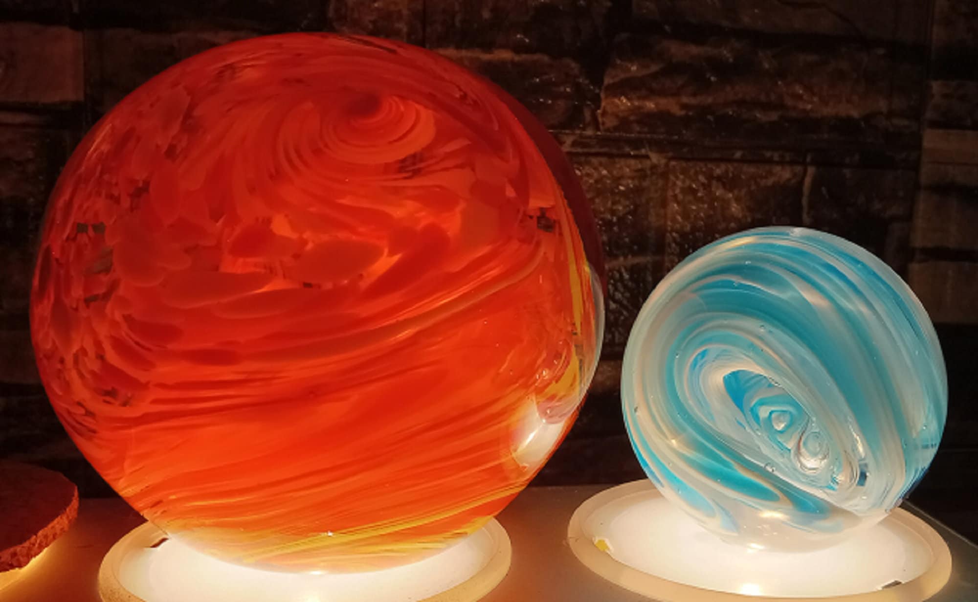 More Bigger Glass Balls, I've Got Big Balls of Glass, Bright, Colorful ...