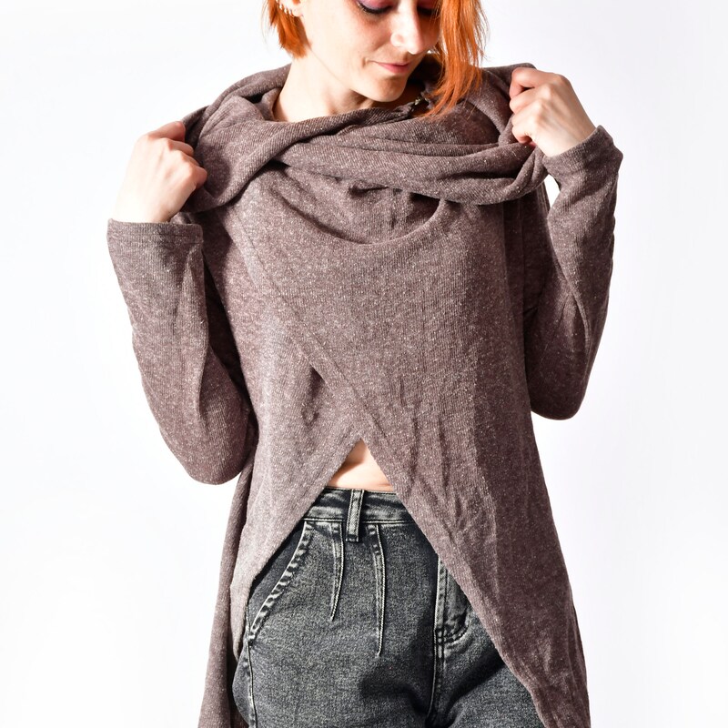 Crossover Cardigan - Etsy New Zealand