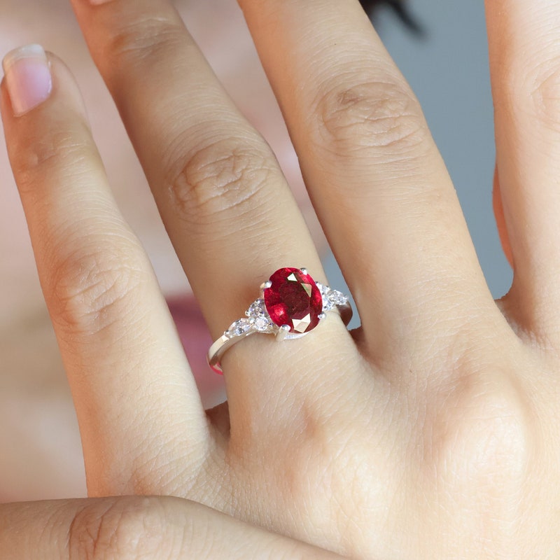 Ruby Rings for Women - Etsy