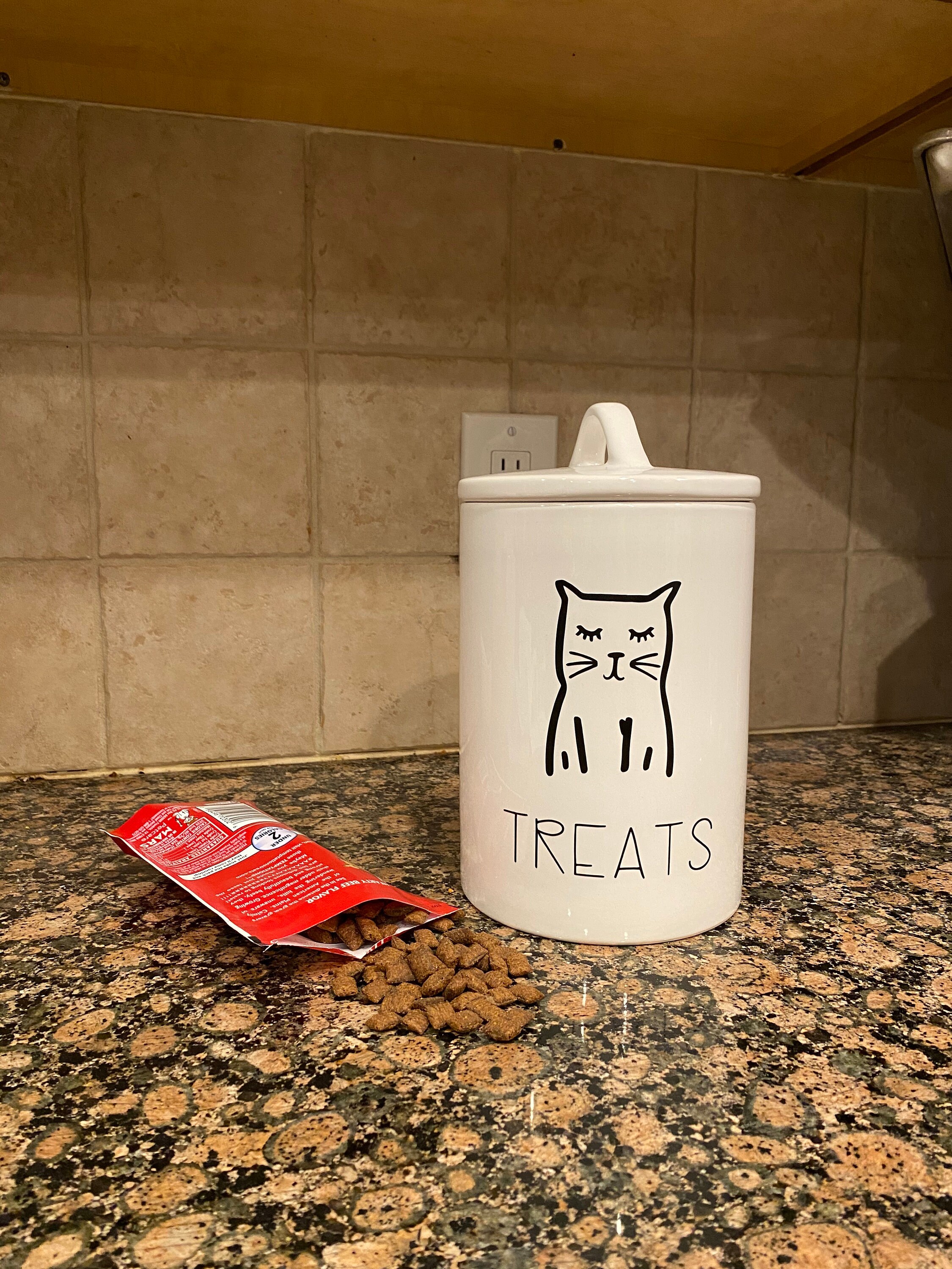 Personalized Cat Treat Container Cat Treat Container - Etsy