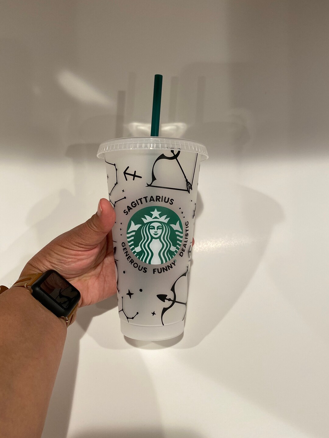 Sagittarius Zodiac Tumbler, Sagittarius Starbucks Cup, Astrology Gifts ...