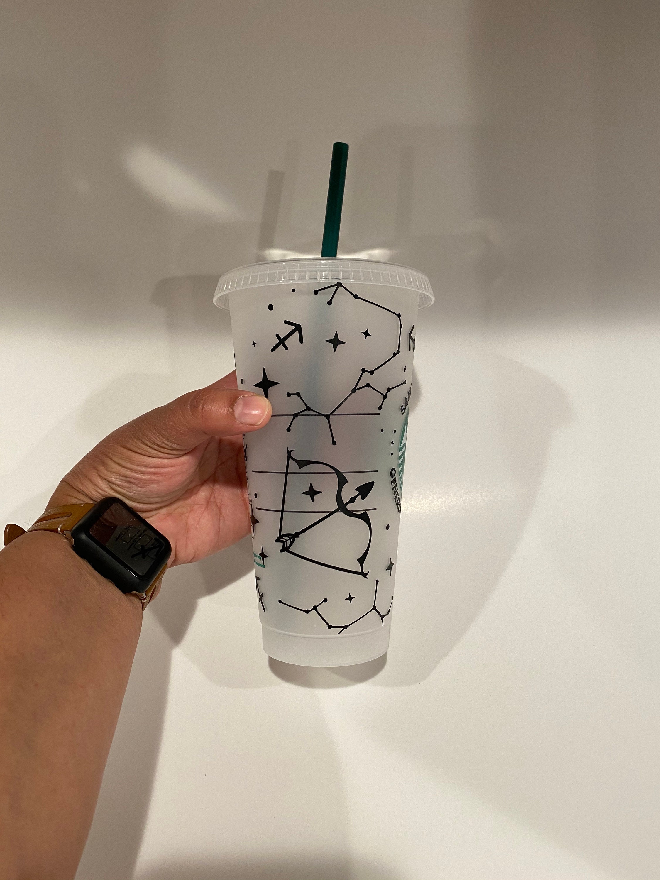 Sagittarius Zodiac Tumbler Sagittarius Starbucks Cup - Etsy
