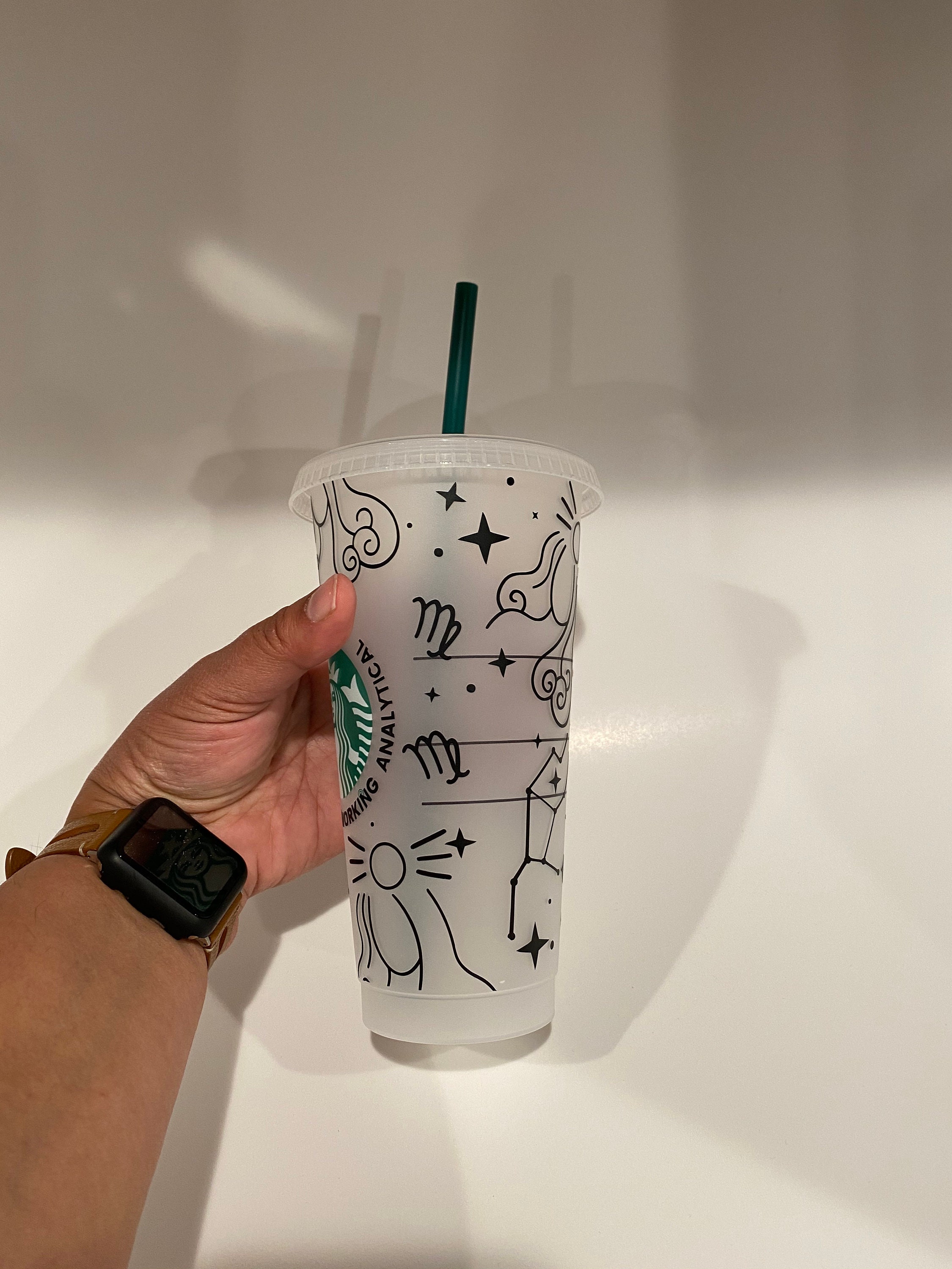 Virgo Zodiac Tumbler Virgo Starbucks Cup Astrology Gifts | Etsy