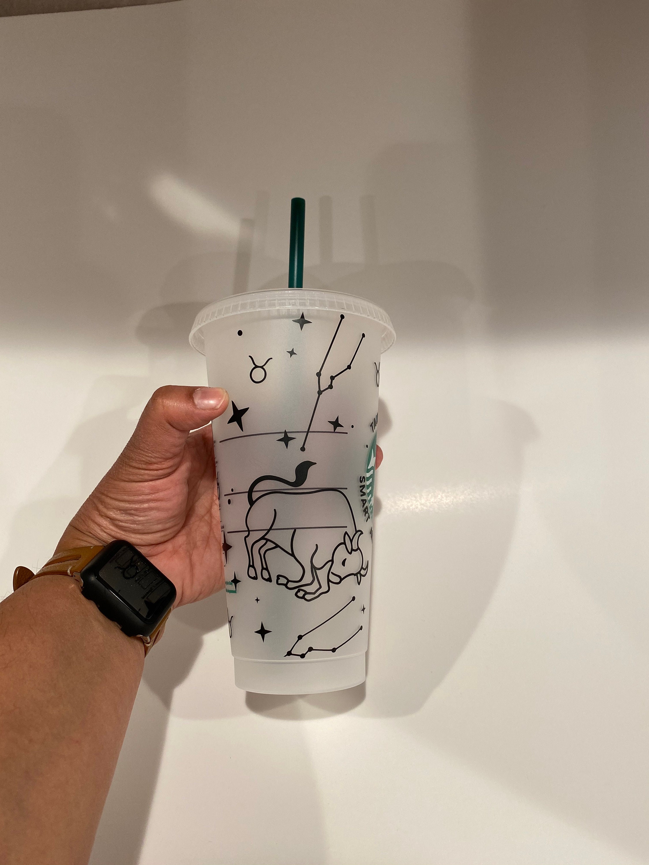 Taurus Starbucks Cup Astrology Gifts Taurus Astrology | Etsy