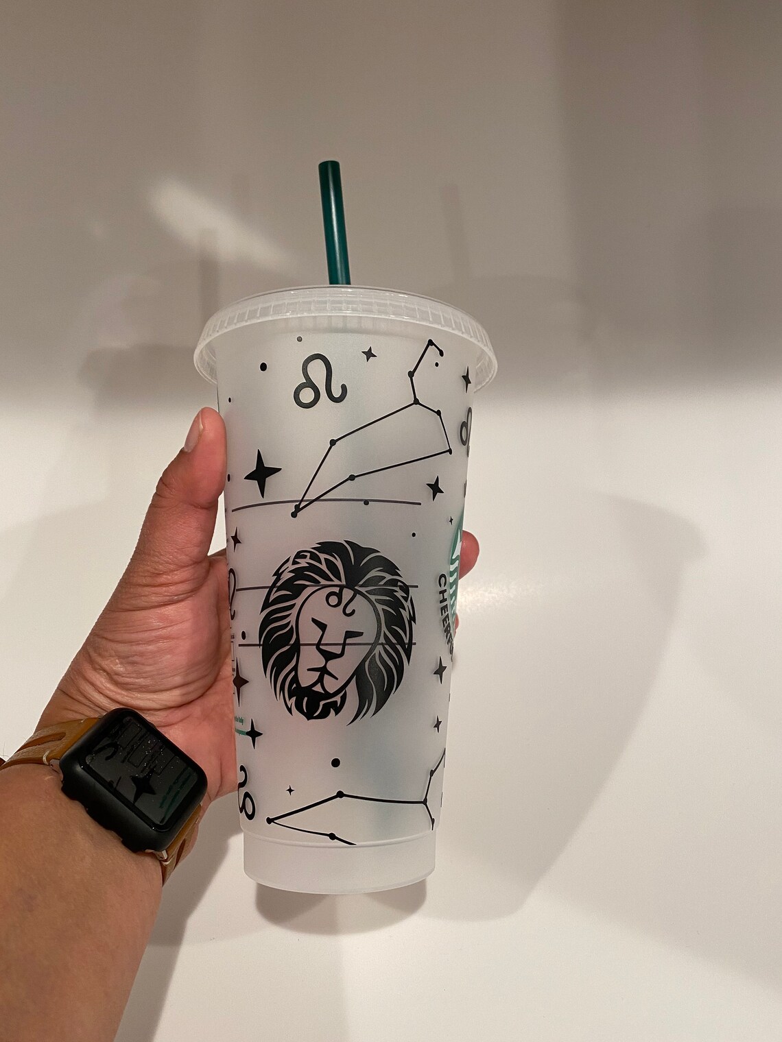 Leo Zodiac Tumbler Leo Starbucks Cup Astrology Gifts Leo | Etsy