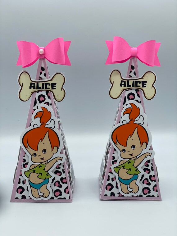 Party Favors & Games Flintstone Party Favors Flintstone Treat Boxes ...