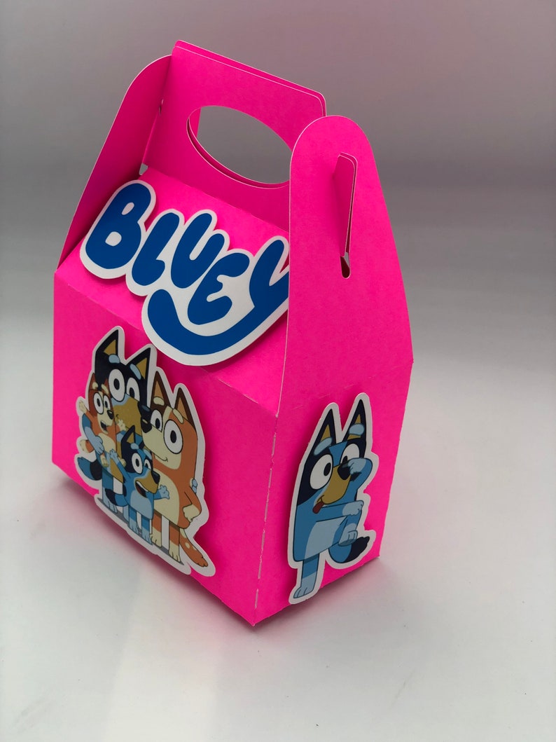 Bluey And Bingo Birthday Candy Box Goodie Bag Party Favors Etsy Sweden