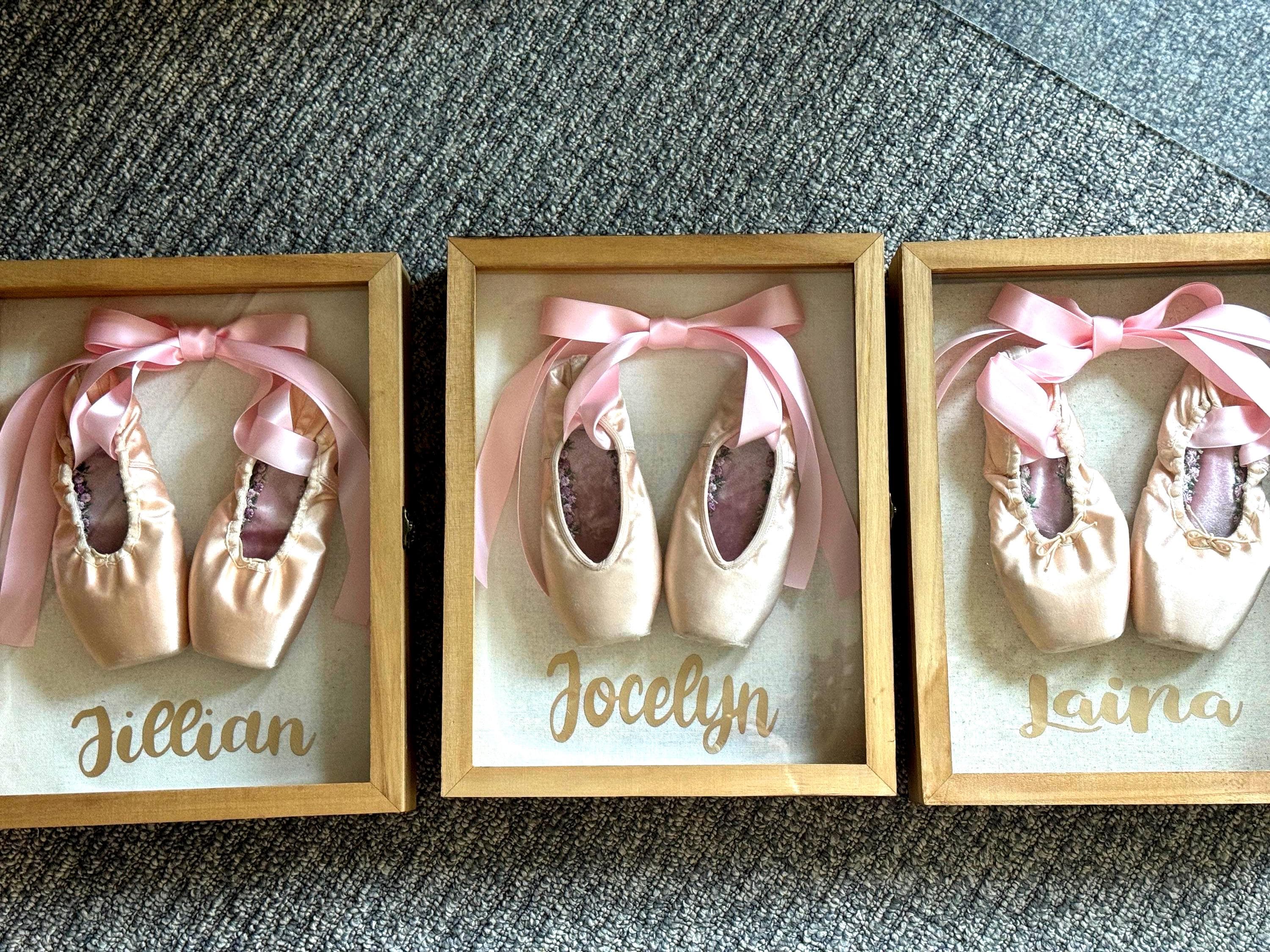 Pointe Shoe Shadow Box: Ballet Keepsake Display - Etsy