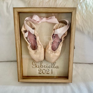 Pointe Shoe Shadow Box: Ballet Keepsake Display - Etsy