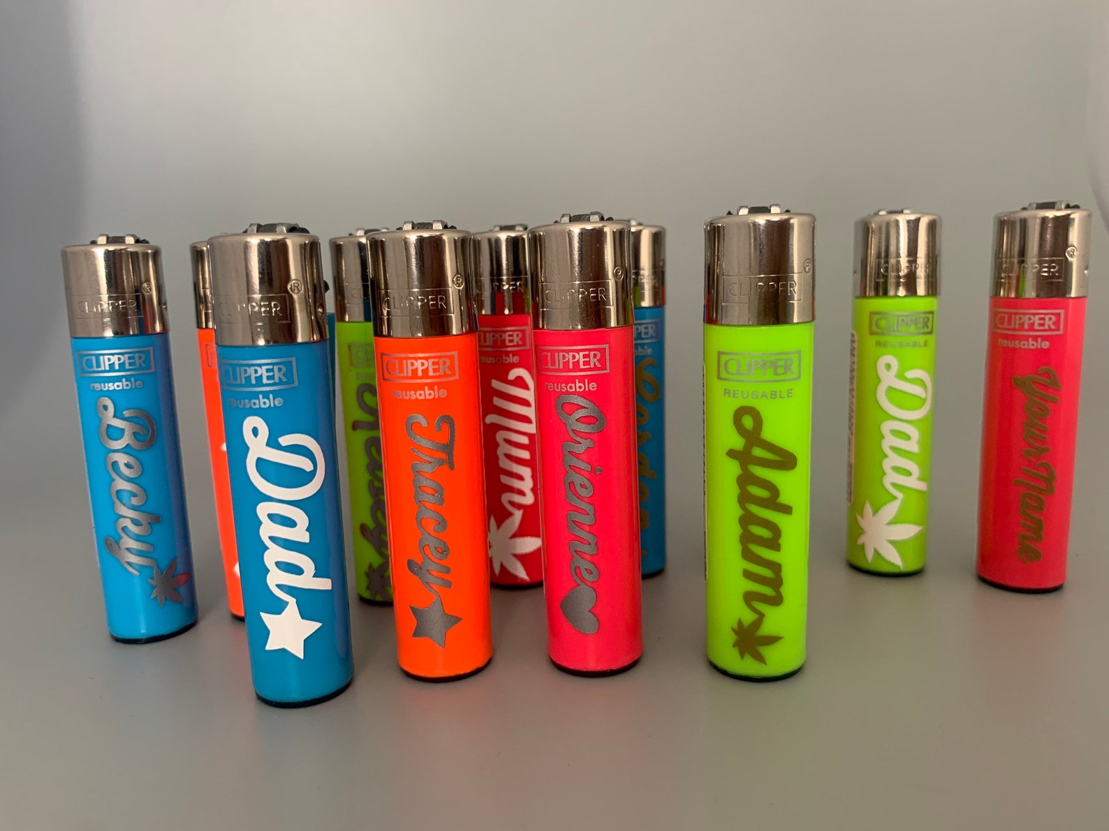 Personalised Lighters Lighter Stickers Name Labels for | Etsy