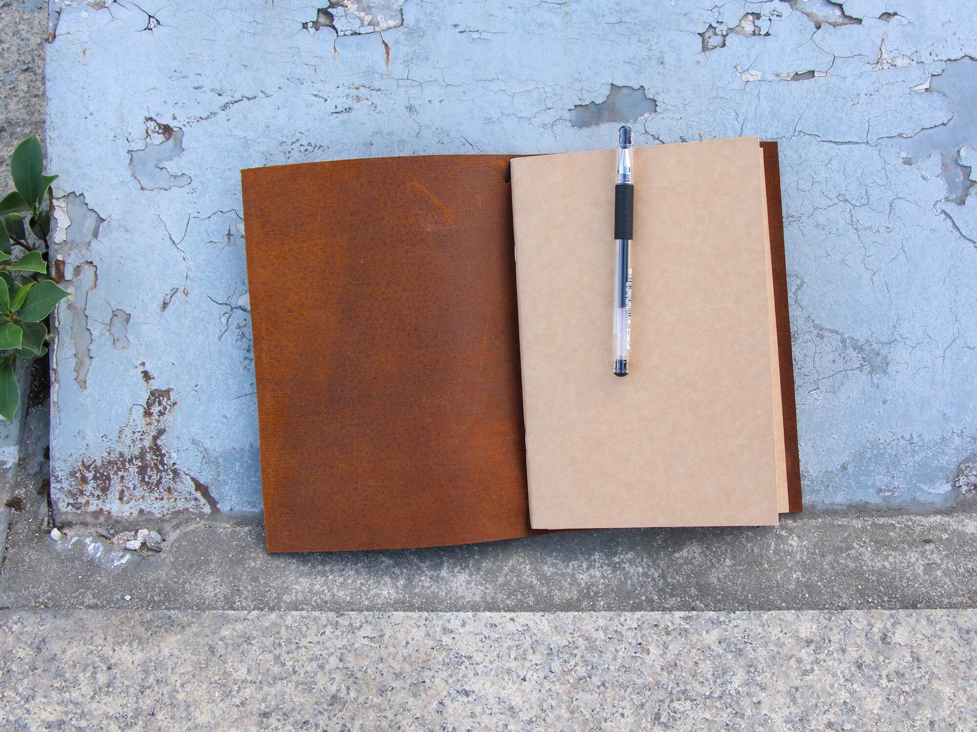 Large Leather Journal A5 Personalizedleather A5 Notebook - Etsy