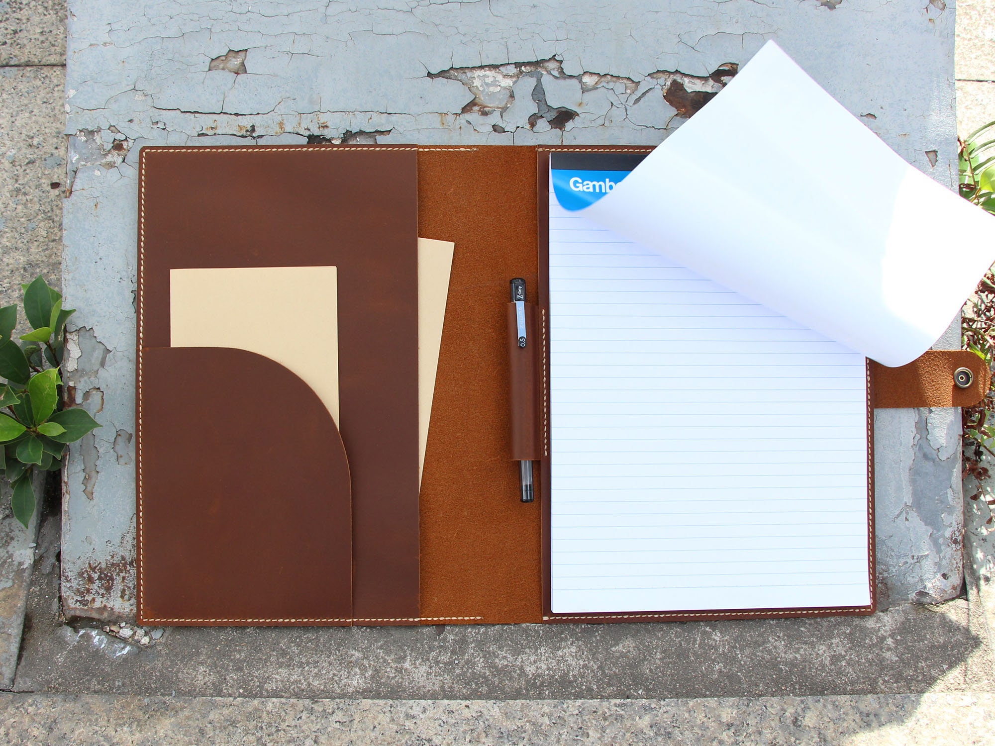 Leather A4 Notebook Coversa4 Sketchbook Coverleather - Etsy