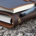 Personalized Second Ring Mechanism Notebook,a6 Leather 6-ring Binder ...