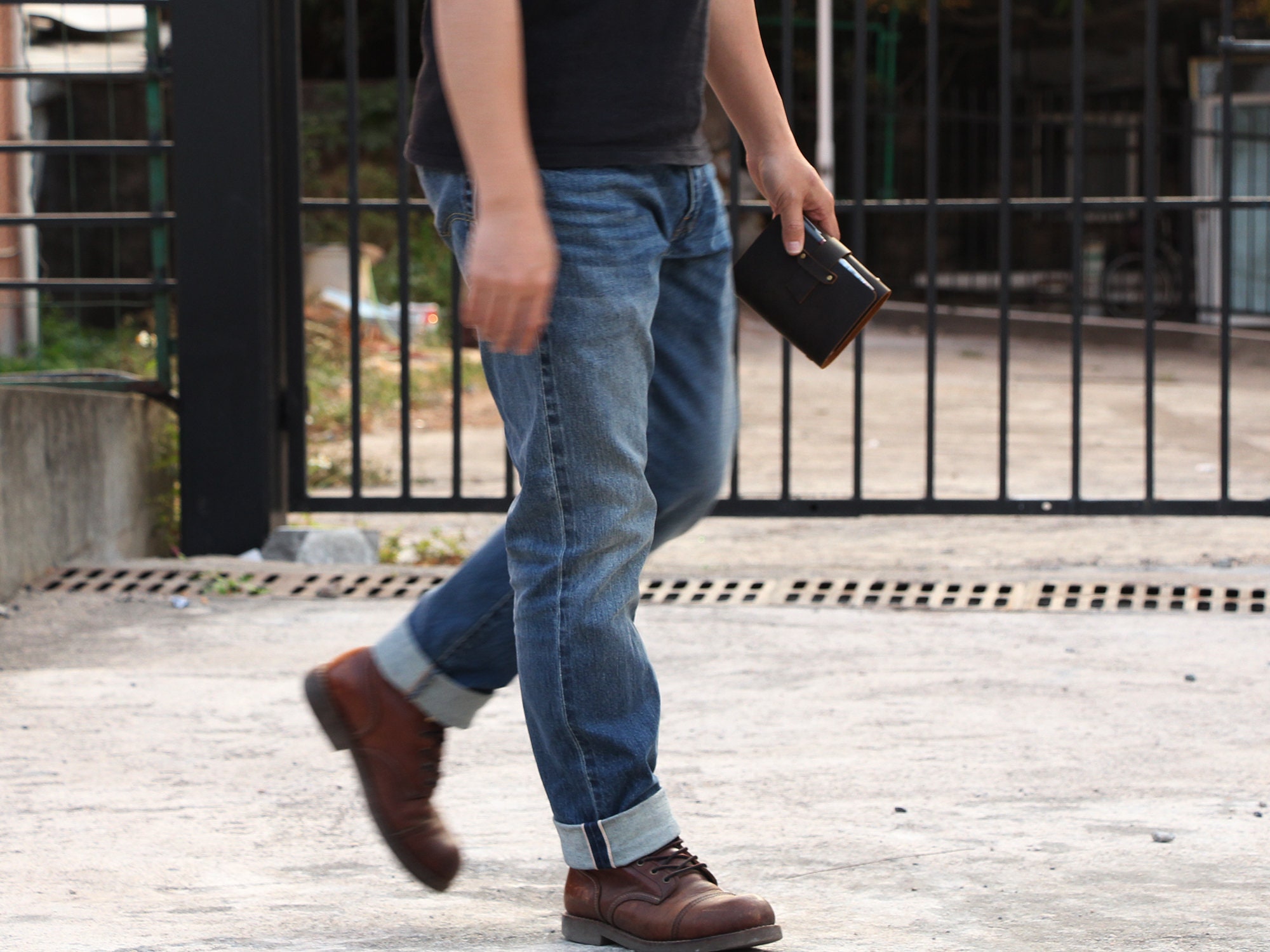 Personalized A7 Second Ring Mechanism Leather Notebook,a7 6 Ring ...