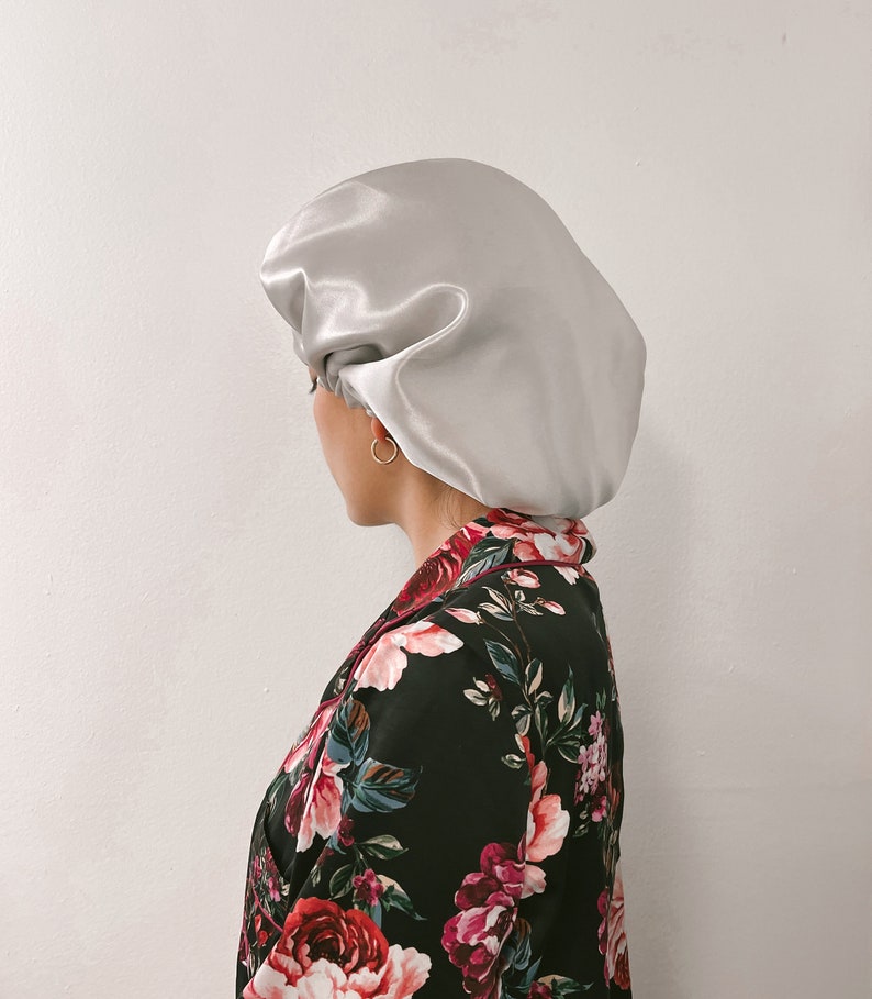 Satin Sleeping Bonnet Hair Bonnet Sleeping Cap - Etsy