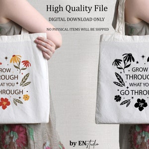 Go Through What You Go Through Svg File,trendy Womans Tshirt Quote ...