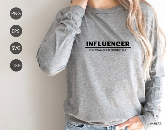 Funny Influencer Svg for Tshirtdope Woman Hustle Svg Tee | Etsy