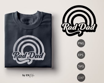 Rad Dad Stickers - Etsy