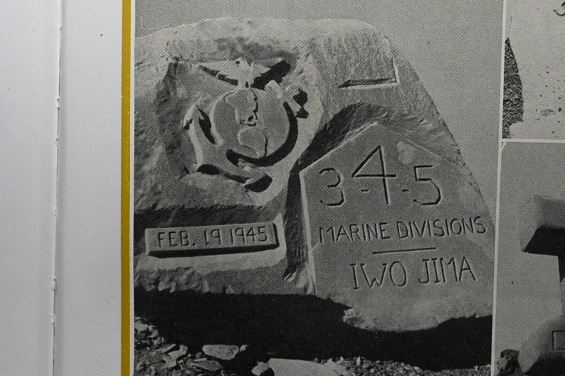The Fourth Marine Division in World War II (1946 1st Ed) | Infantry ...