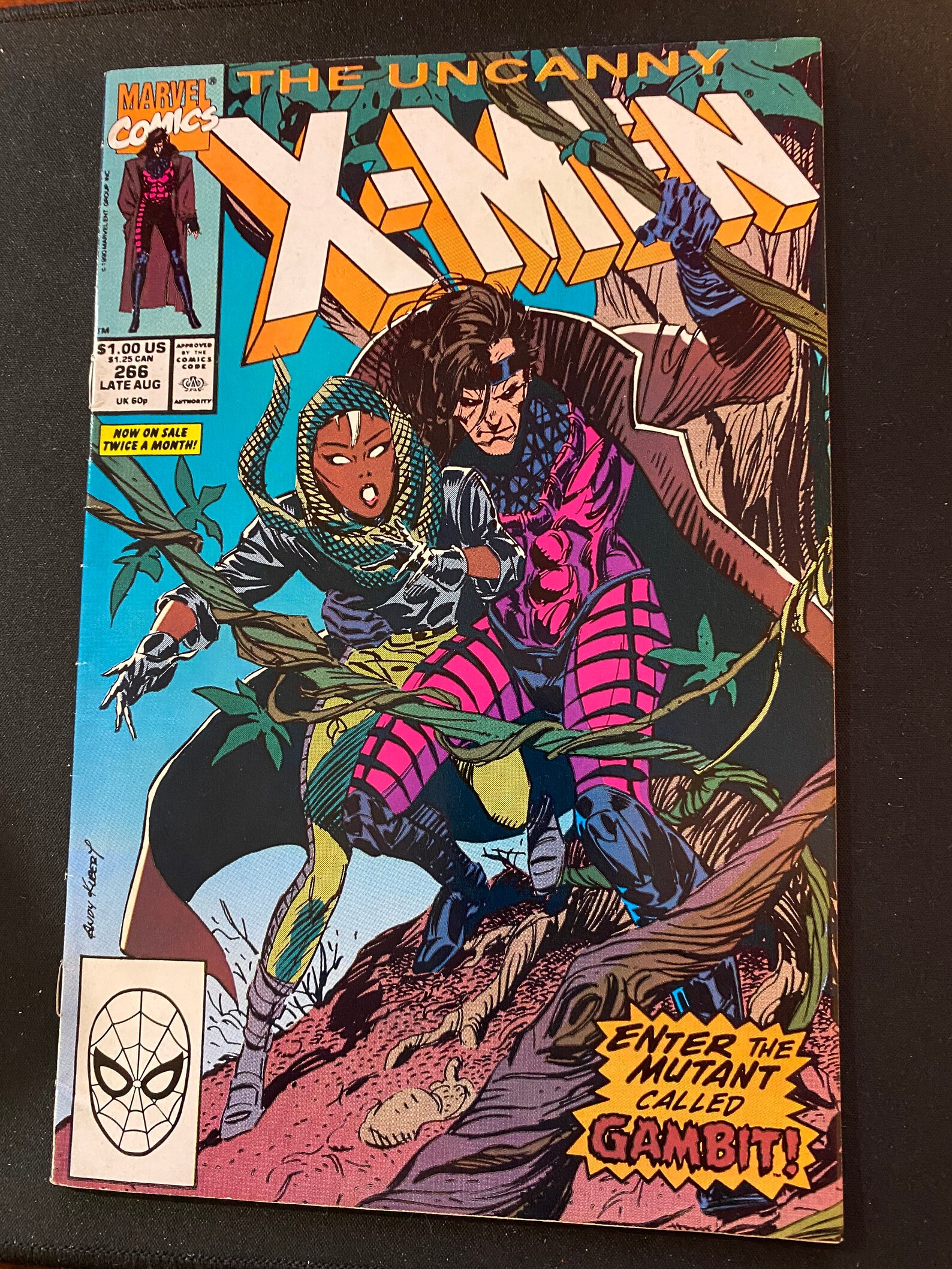 Uncanny X-men #266 - First Appearance of Gambit - Key Marvel Collector ...