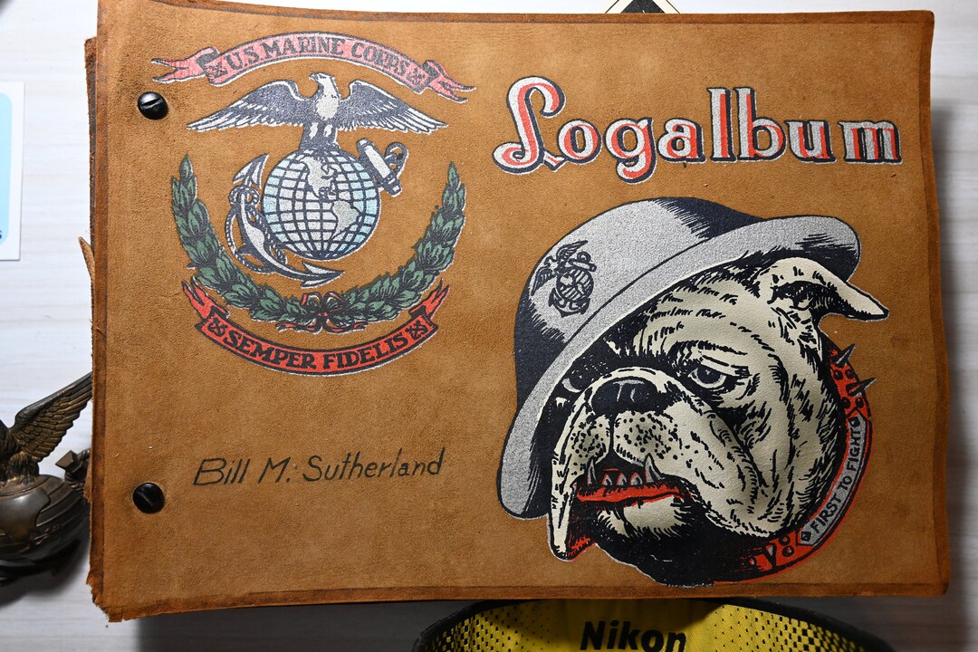 Marine Corps Legacy Leather Photo Albums A Chronicle of Valor and Life ...