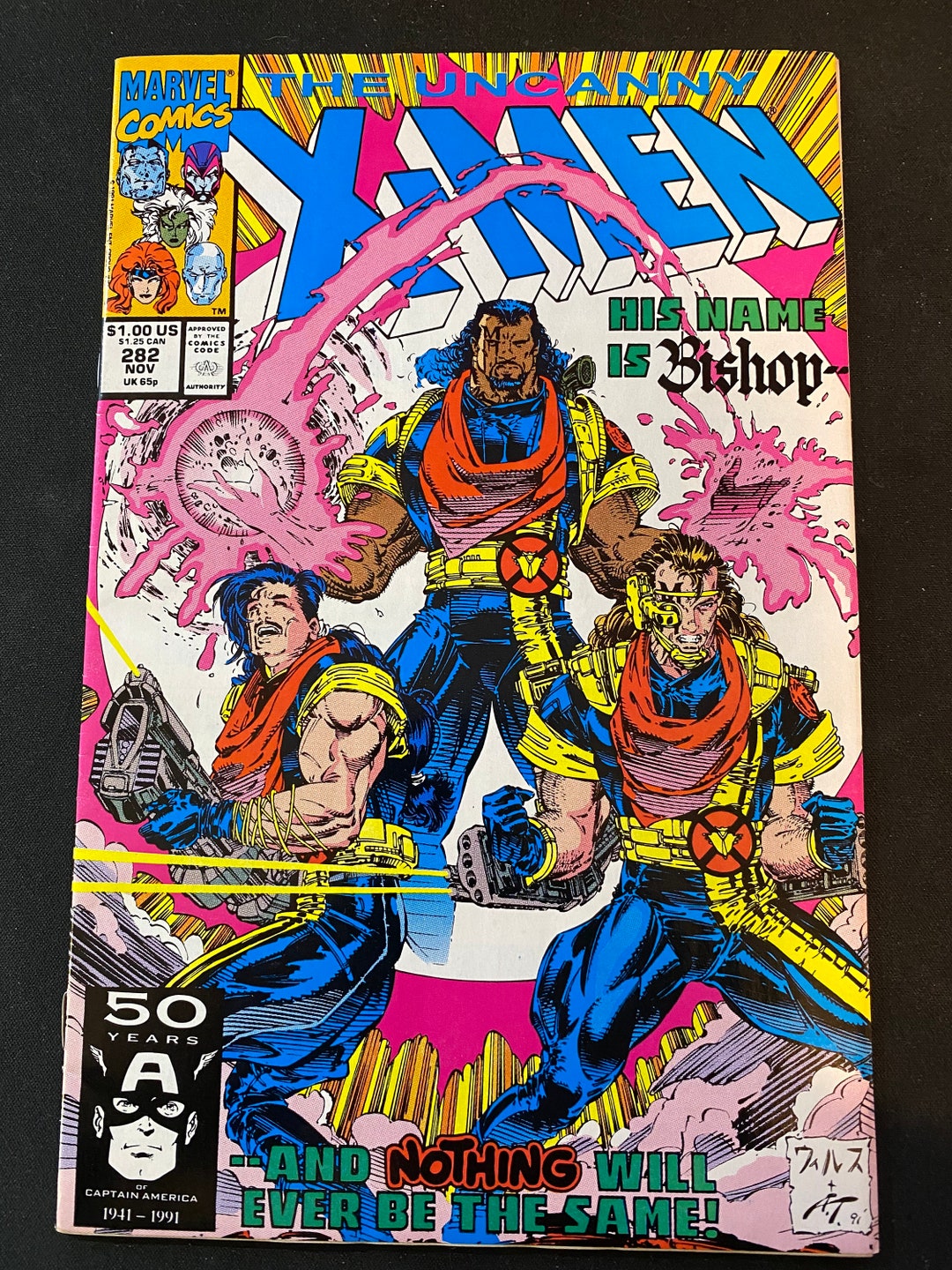 Uncanny X-men 282 Bishop 1st Appearance - Etsy