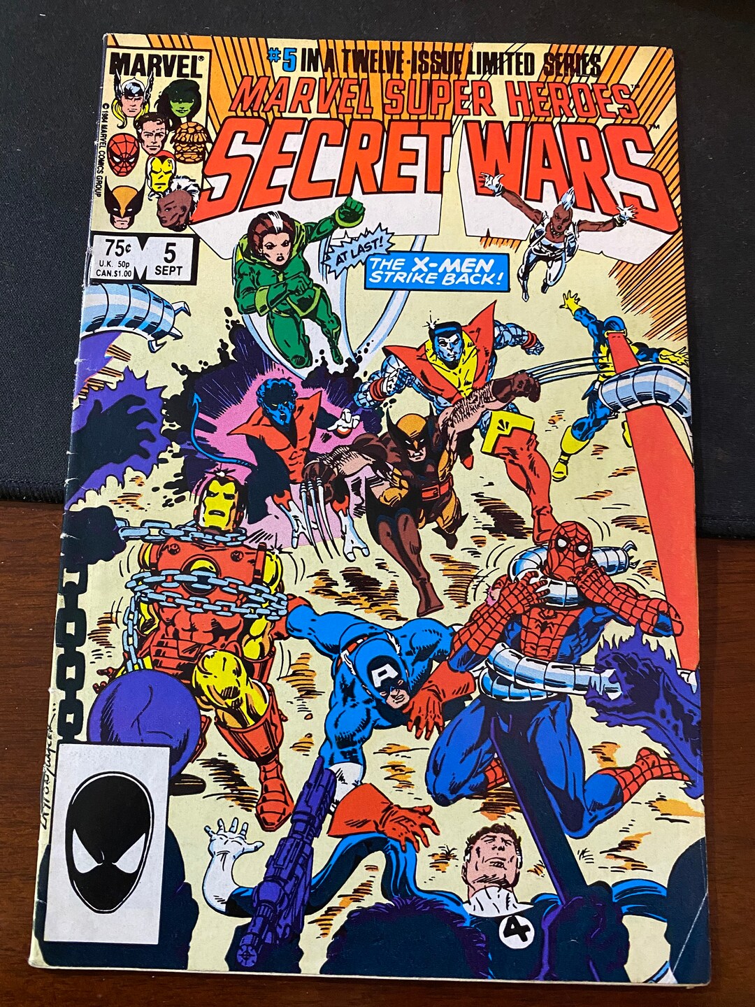 Secret Wars #5 (1984) | the X-men Strike Back | Marvel Super Heroes ...