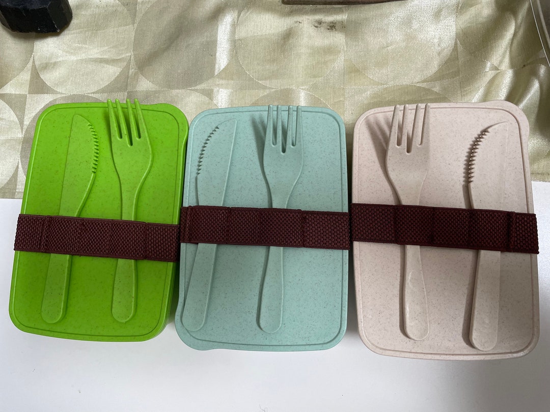 Wheat Straw Lunch Box, Bento Box, School/work Lunch Box, Eco Friendly ...