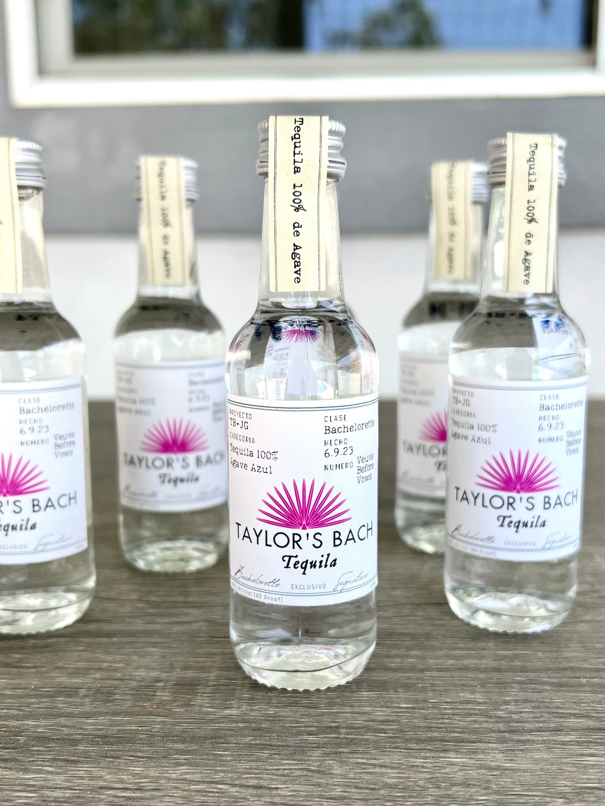 Custom Tequila Label: Personalized Party Stickers, Mini & Standard ...
