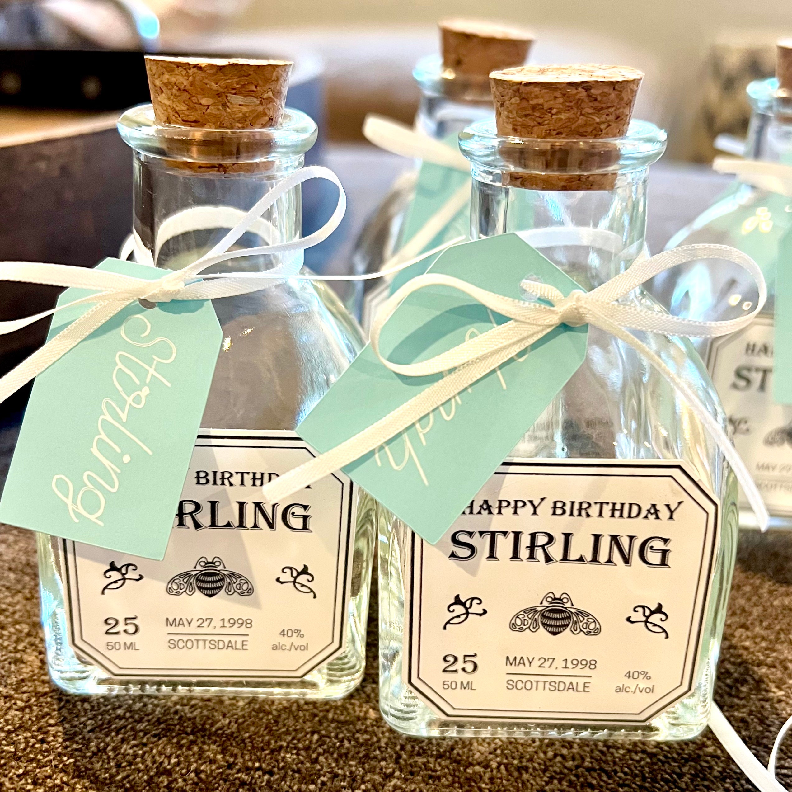 Custom Tequila Label / Physical Sticker Made-to-order / Mini and ...