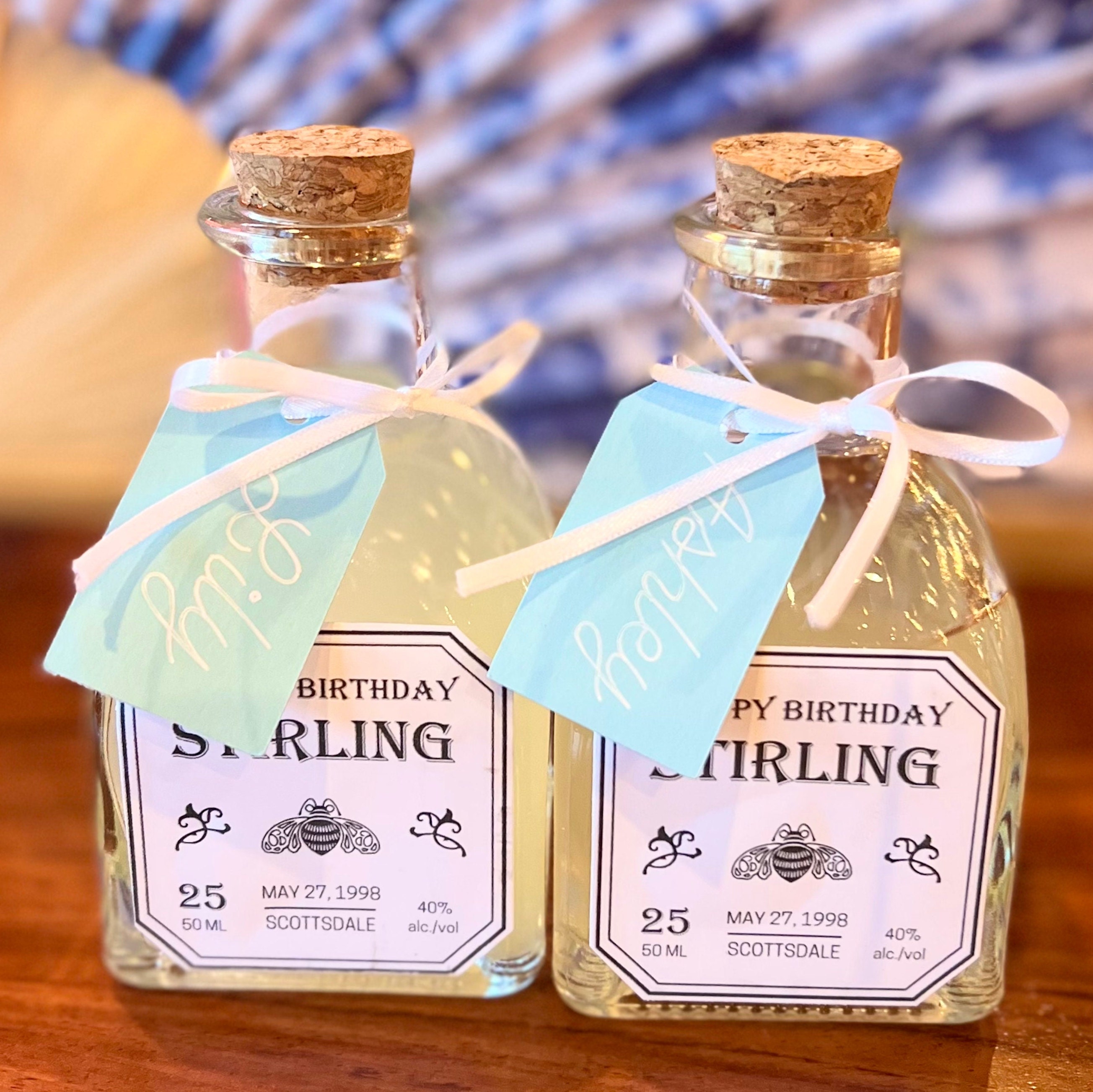 Custom Tequila Label / Physical Sticker Made-to-order / Mini - Etsy